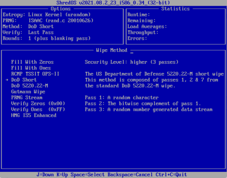 ShredOSを利用したディスク消去 | Say Boo!